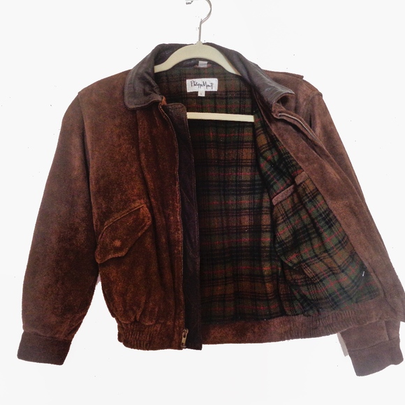 Philippe Monet | Jackets & Coats | Mens Vintage Philippe Monet Suede ...